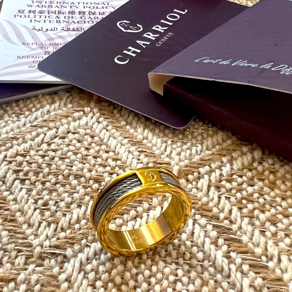 Charriol Ring, Can Be Use As Promise Rings. - Gem